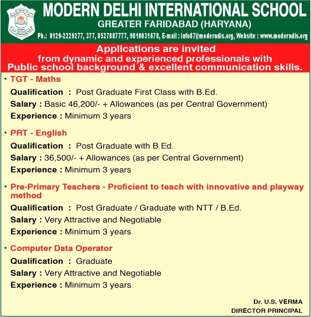 Modern Delhi International School – Faridabad, Haryana