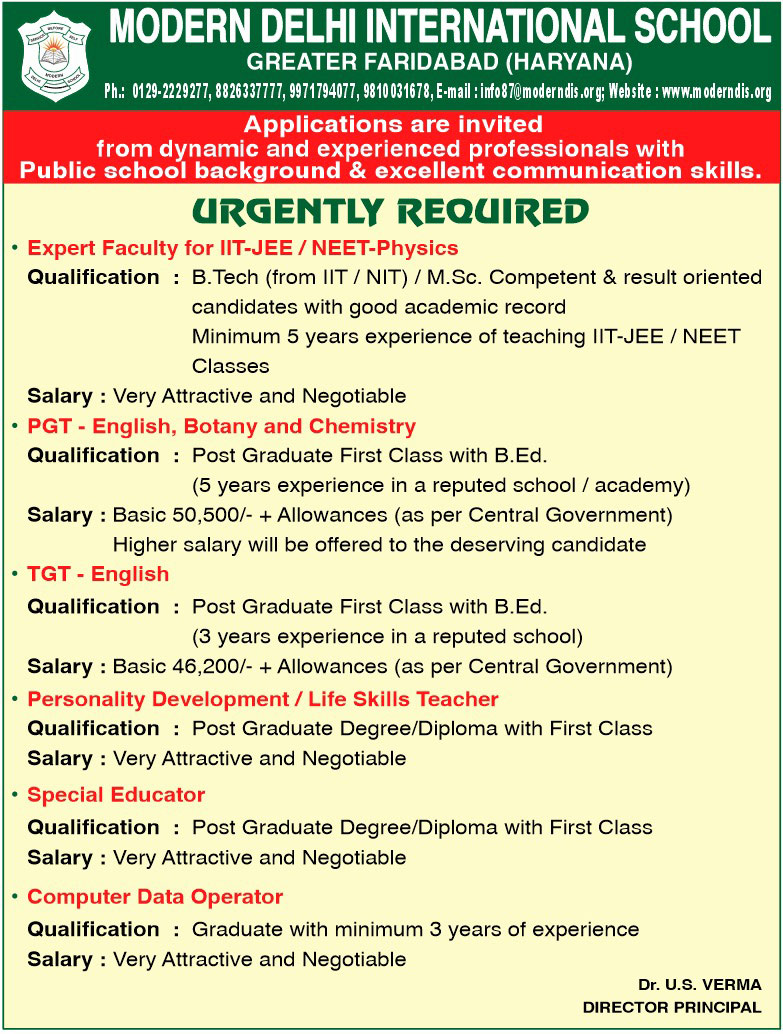 Modern Delhi International School – Faridabad, Haryana